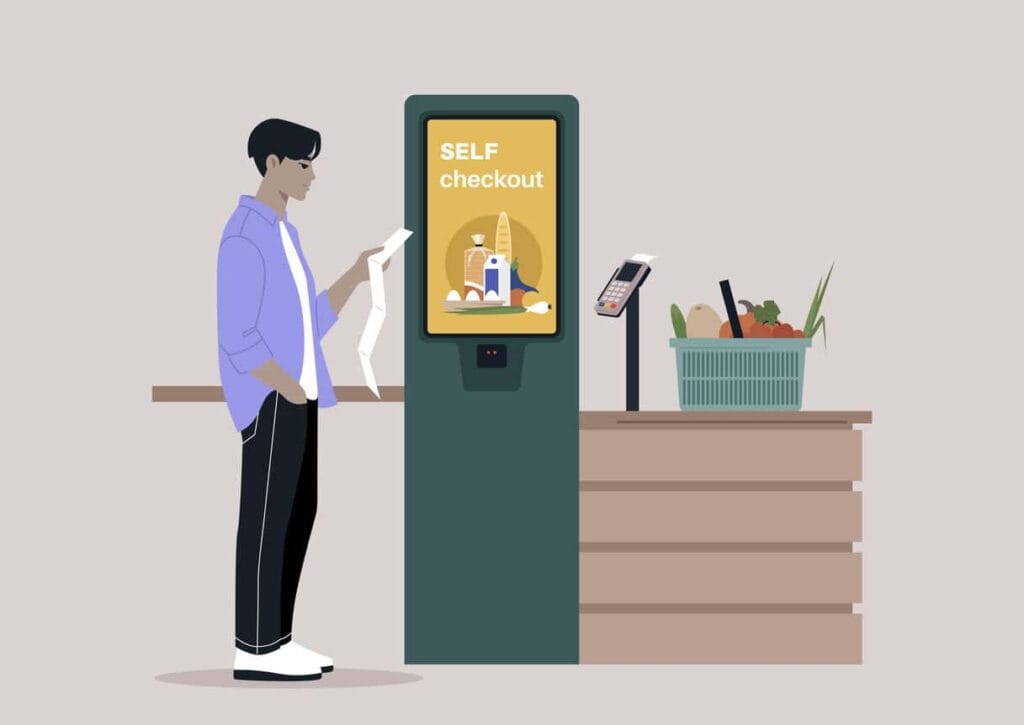 Implementing Self-Checkout: Benefits, Drawbacks & ROI Guides