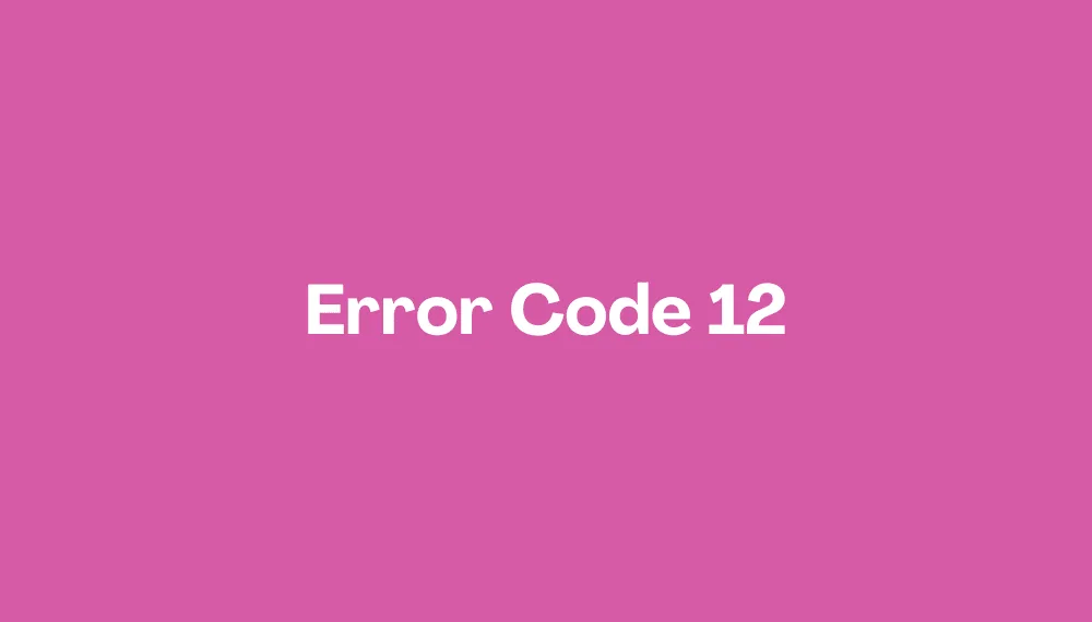 How to Fix Error Code 12 | Invalid Transaction - Host Merchant Services